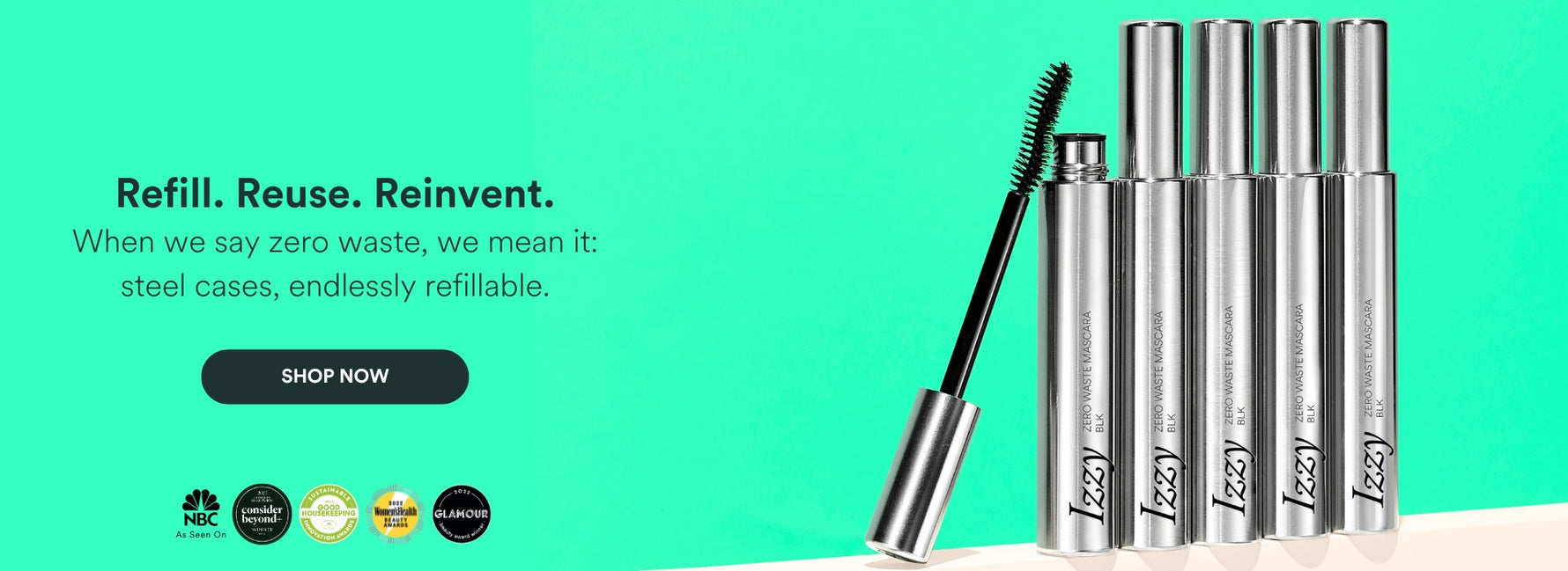 Izzy Zero Waste Makeup | Refillable, Clean Beauty Products