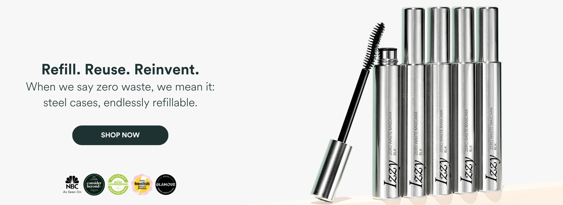 Izzy Zero Waste Makeup | Refillable, Clean Beauty Products